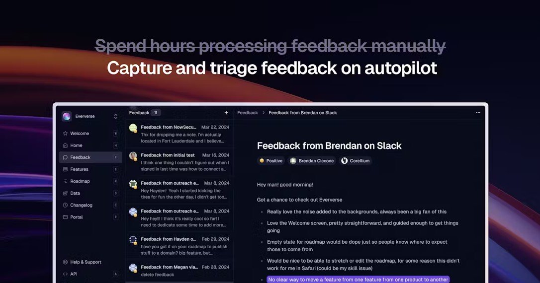 Eververse - Build your product roadmap at lightspeed, with AI | Steemhunt